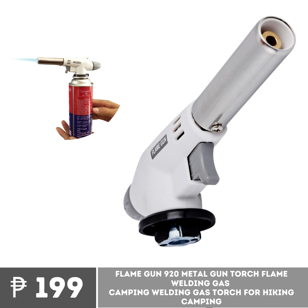 [ HIGH QAULITY ] 920 Wind Fully Automatic Electronic Flame Gun Butane ...