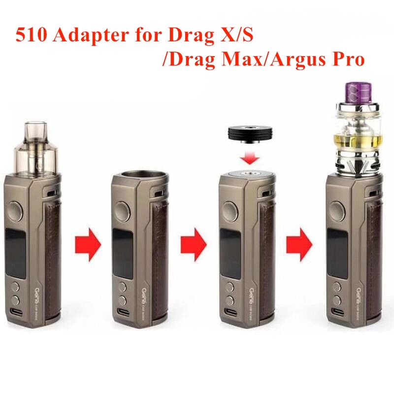 [Ship Today] 510 Adapter Compatible for VOOPOO Drag X Drag S Drag Max ...