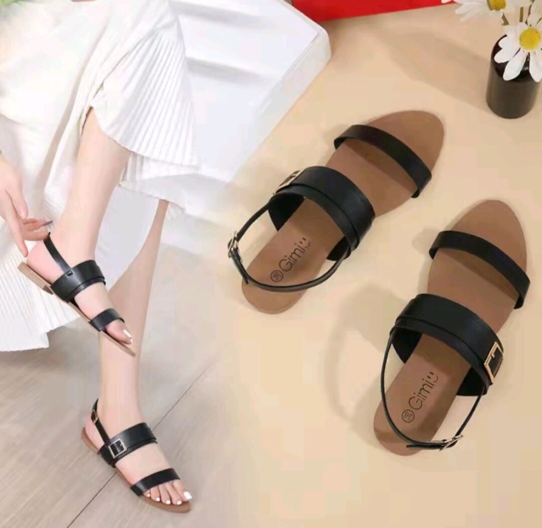 Summer women shoes GIMI fashion flat sandals DFL-10# | Lazada PH