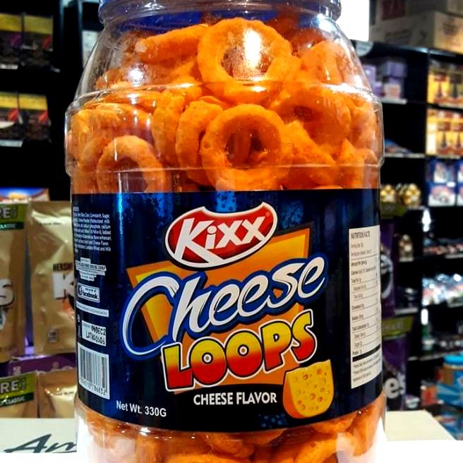 Kixx Cheese Loops Made With Real Cheese/Net Wt.450g | Lazada PH