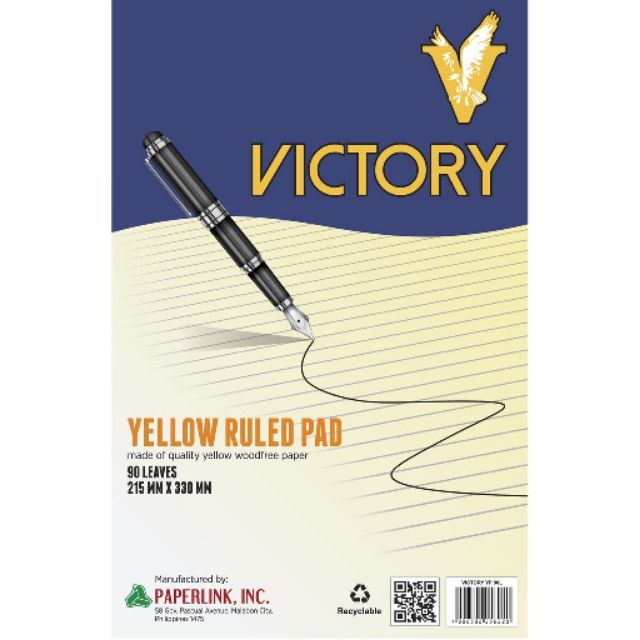 YELLOW RULED PAD PAPER (10 PADS/1 REAM) sold per ream | Lazada PH
