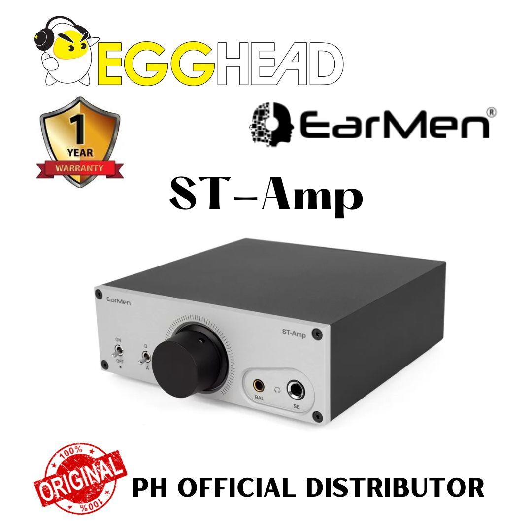 EarMan ST-Amp Desktop Fully Balanced DAC | Headphone Amp | Preamp ...