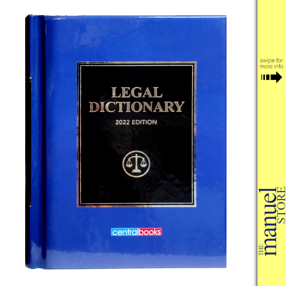 Legal Dictionary (2022) - Pocket-sized - Central - Law Terms and ...