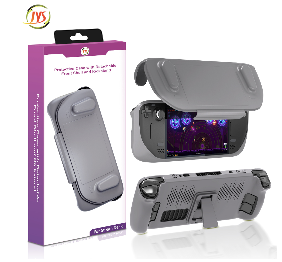 Steam Deck Protective Case with Detachable Front Shell and Kickstand by ...