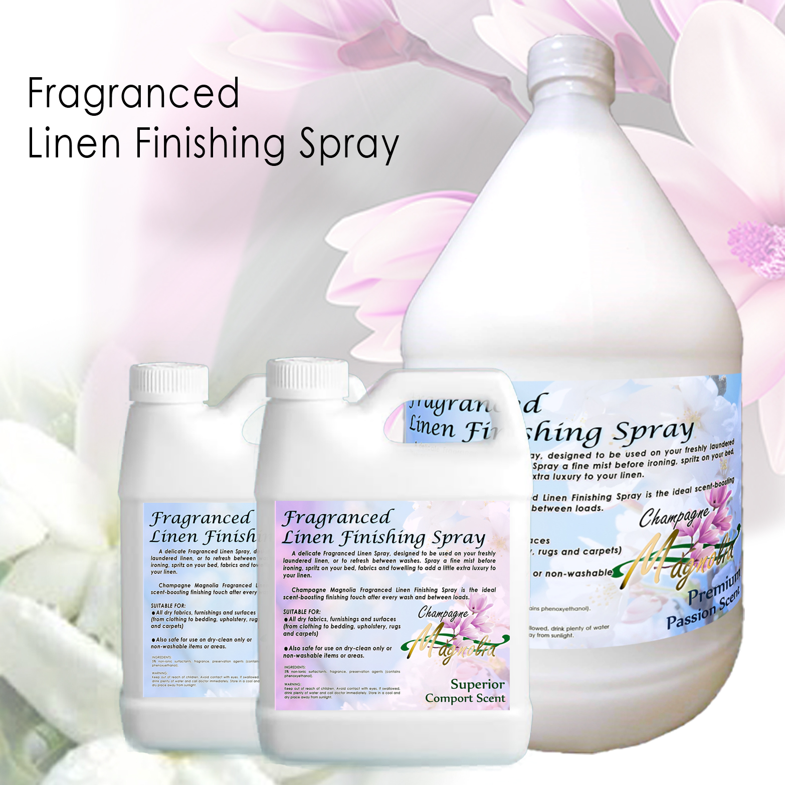 Champagne Magnolia Fragranced Linen Finishing Spray | Lazada PH