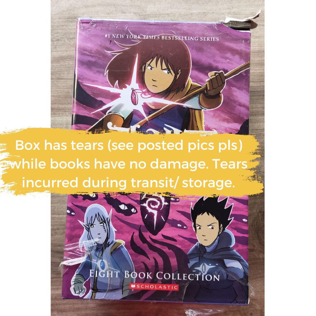 Amulet Box Set 1-8 Graphix Kazu Kibuishi 8 books (graphic novel) - box ...