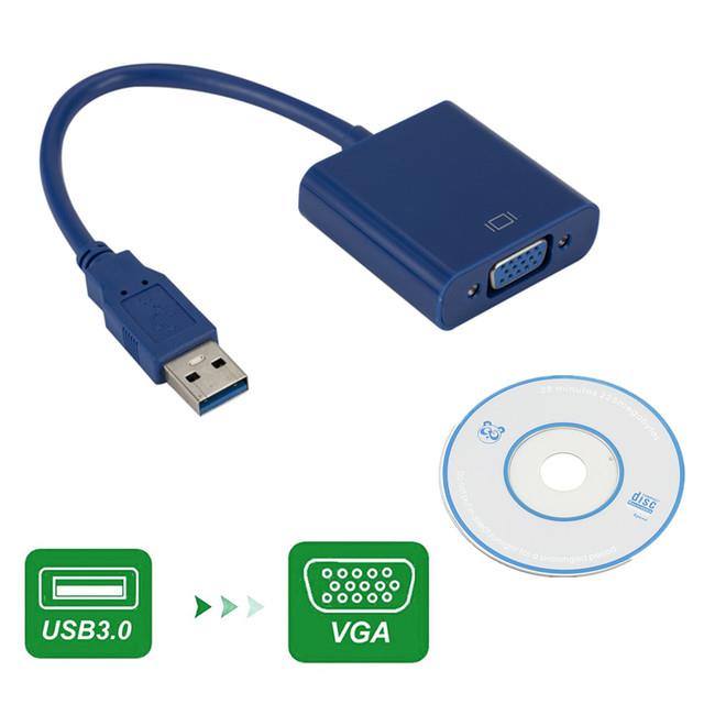USB 3.0 to VGA Video Display Adapter 1080P Multi-Display External ...