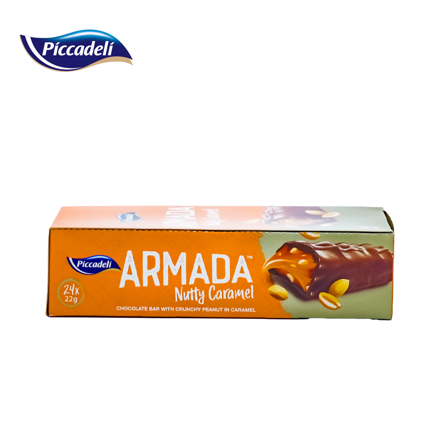 PICCADELI Armada Nutty Caramel Chocolate Bar 24x22g | Lazada PH