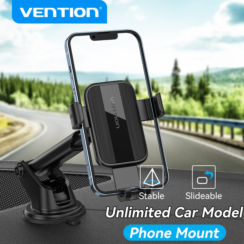 Vention Phone Holder for Cars 270 Rotation Foldable Body Car Phone ...