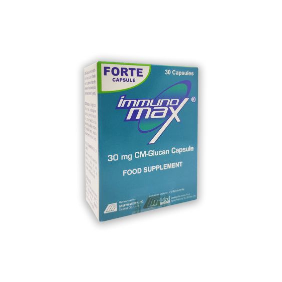 IMMUNOMAX FORTE CAPSULE 30MG 10's | Lazada PH