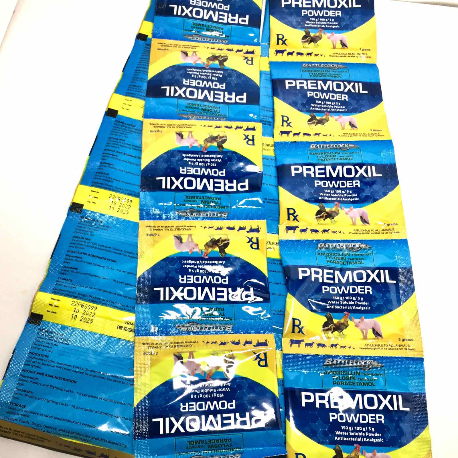 [SOUTH VET] Battlecock Premoxil Sachets for Gamefowl - Gamot sa Halak ...