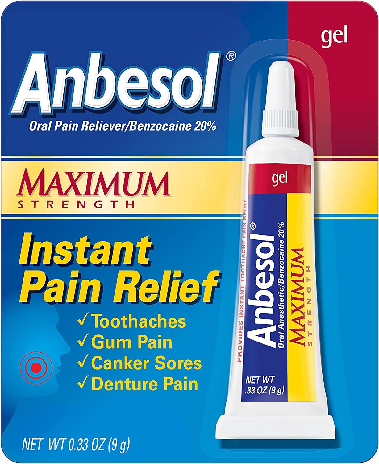 Anbesol® Maximum Strength Oral Anesthetic Gel/Liquid | Lazada PH