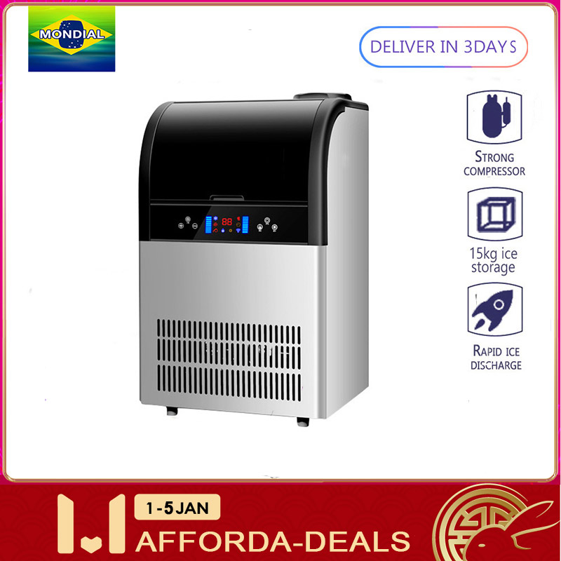 MONDIAL 75KG large-scale full-automatic multi-purpose ice maker for ...