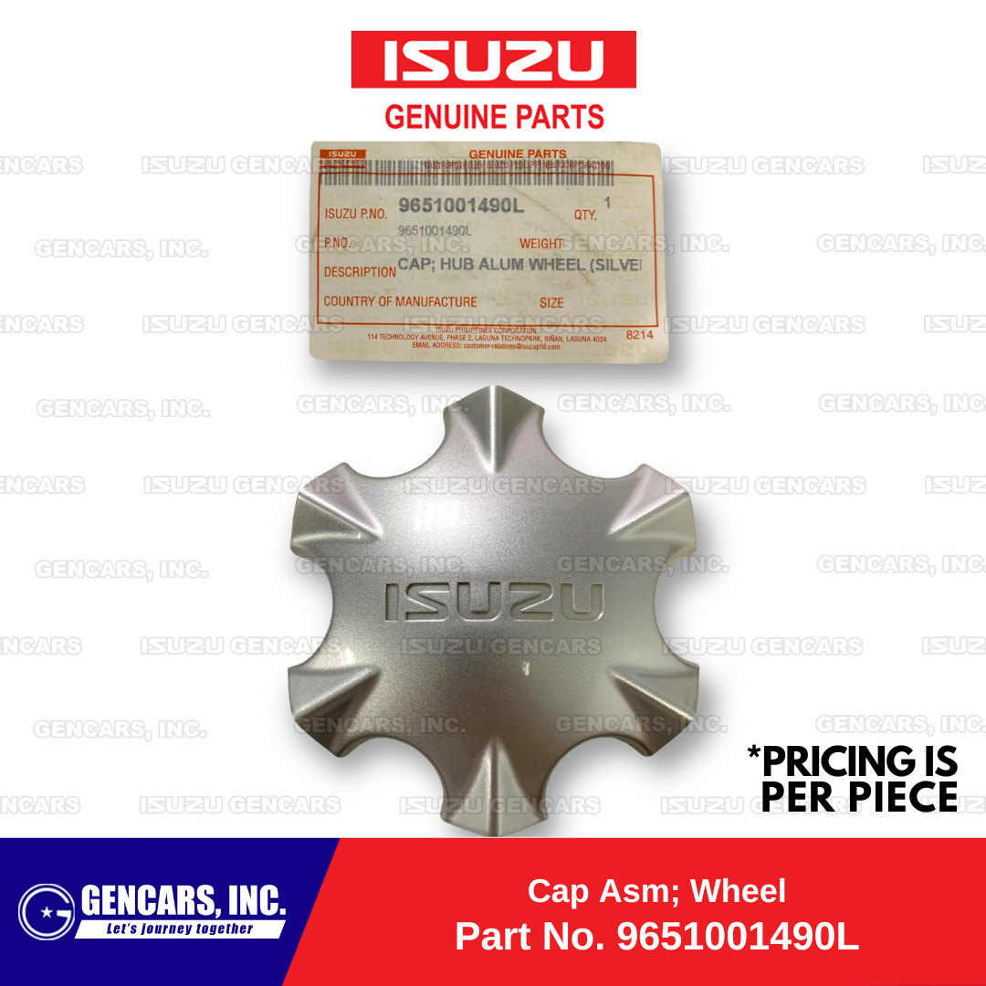 Isuzu Cap Asm Wheel for Crosswind XUV 2004 (9651001490L) (Genuine Parts ...