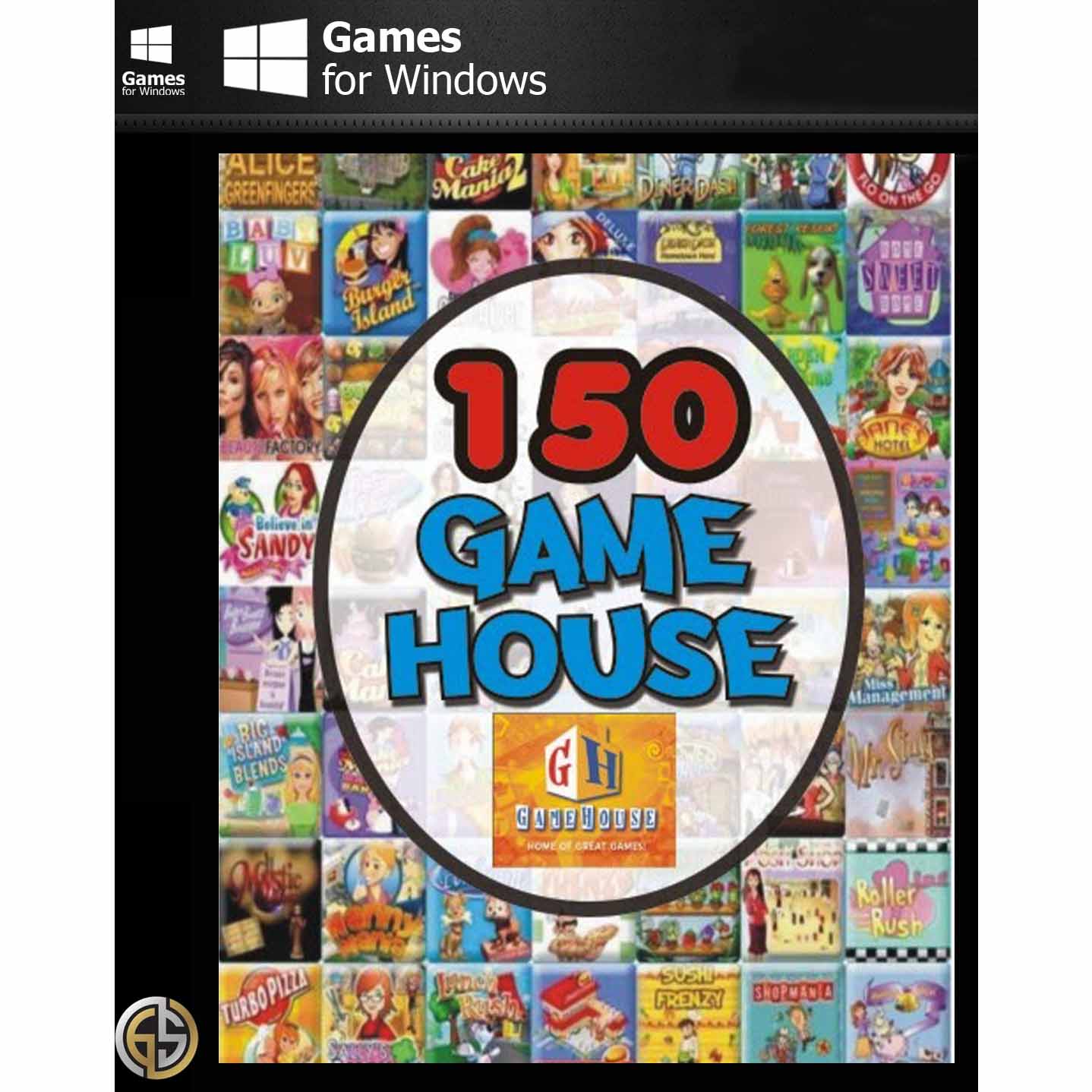 Pop Cap + Gamehouse Games Collection PC (for any Laptop or Desktop ...