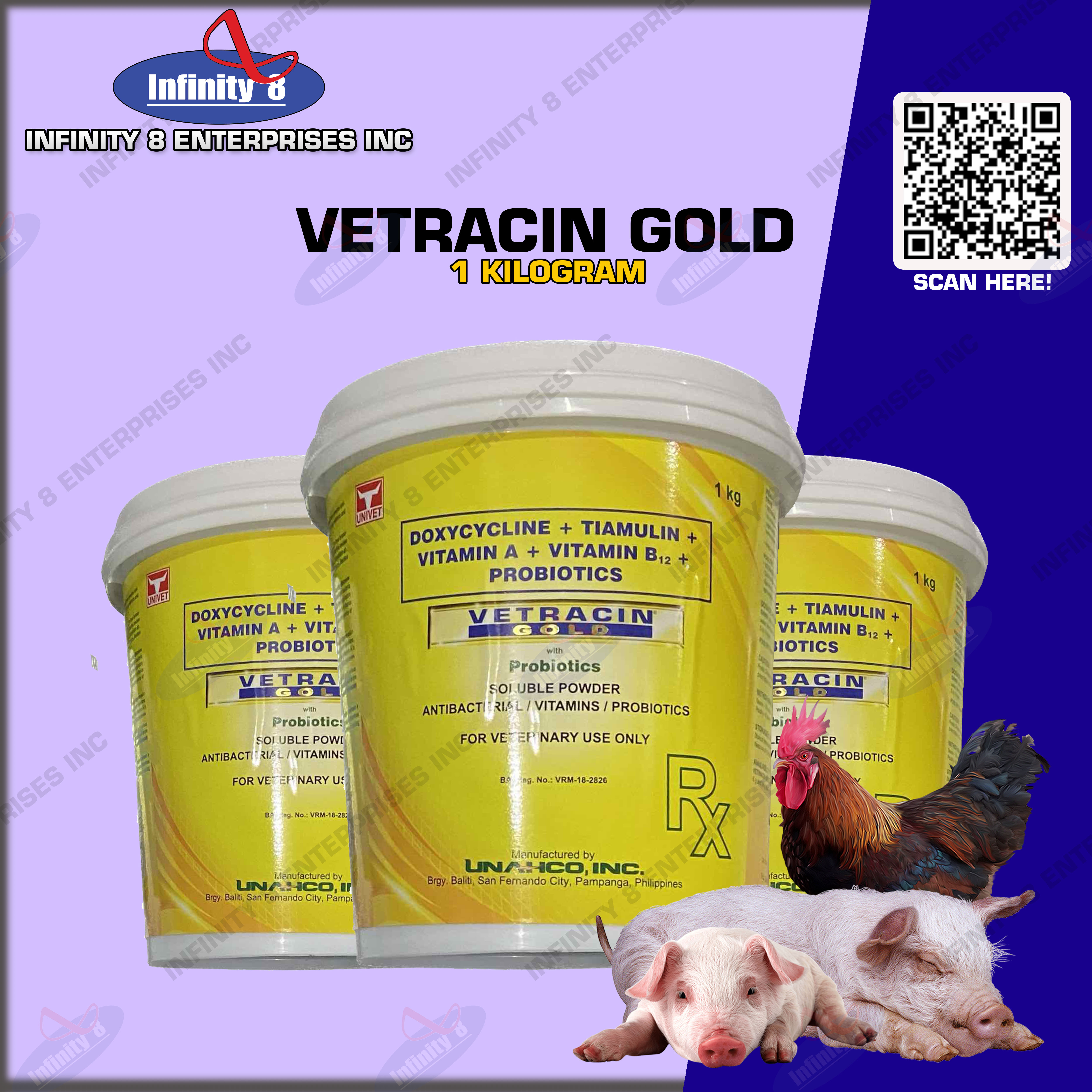 VETRACIN GOLD WITH PROBIOTICS 1KG | Lazada PH