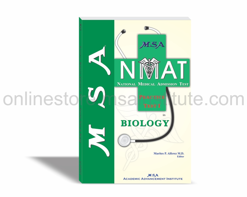 MSA NMAT Practice Test in Biology (Authentic / Brand New) | Lazada PH