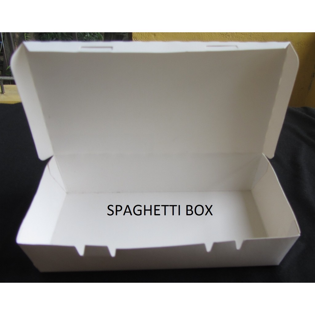 Spaghetti Paper Box 50pcs | Lazada PH