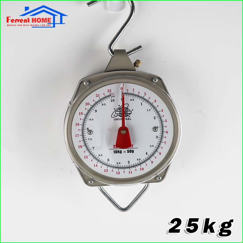 Hanging Scale Portable Hanging Scale has one pair hook free 25kg 50kg 100kg 150kg 200kg Heavy ...