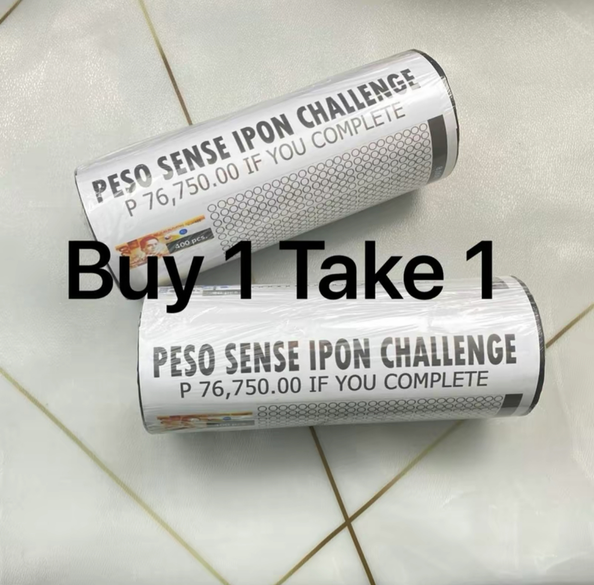 2024 Philippine Peso Sense Ipon Challenge Alkansya Coin Bank 20 50 100 ...