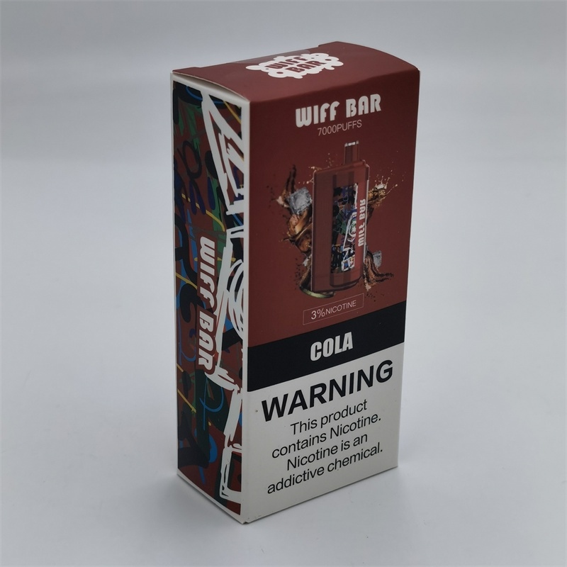 VAPE WIFF BAR Disposable Rechargeable up to 7000 Puffs Plus Vape 550mAh ...