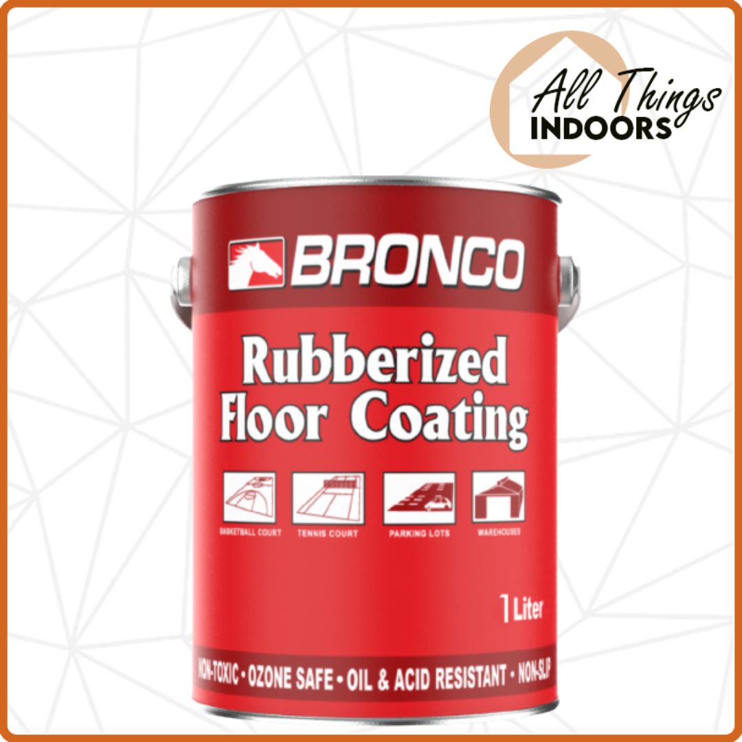 Bronco Rubberized Floor Coating River Blue 1L | Lazada PH