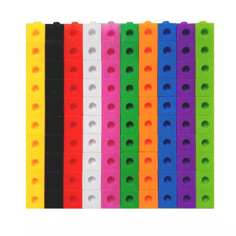 100PCS number blocks mathlink cubes numberblocks toys for kids ...