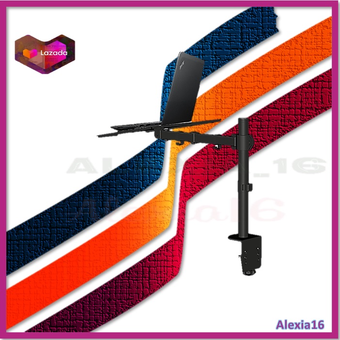 SINGLE MONITOR MOUNT / BRACKET C-Clamp-Including laptop stand 2021 ...