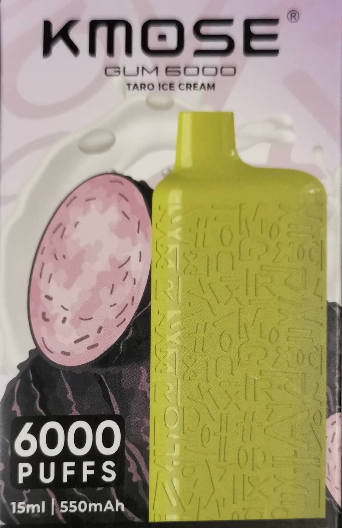 KMOSE GUM 6000 Puffs 5% Nic Disposable Pods | Lazada PH