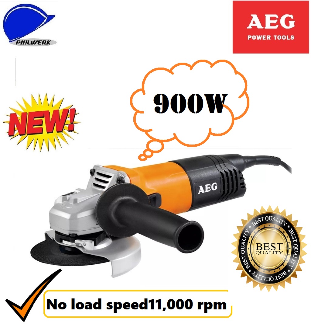 AEG Powertools Angle Grinder 900w (WS9 100) | Lazada PH