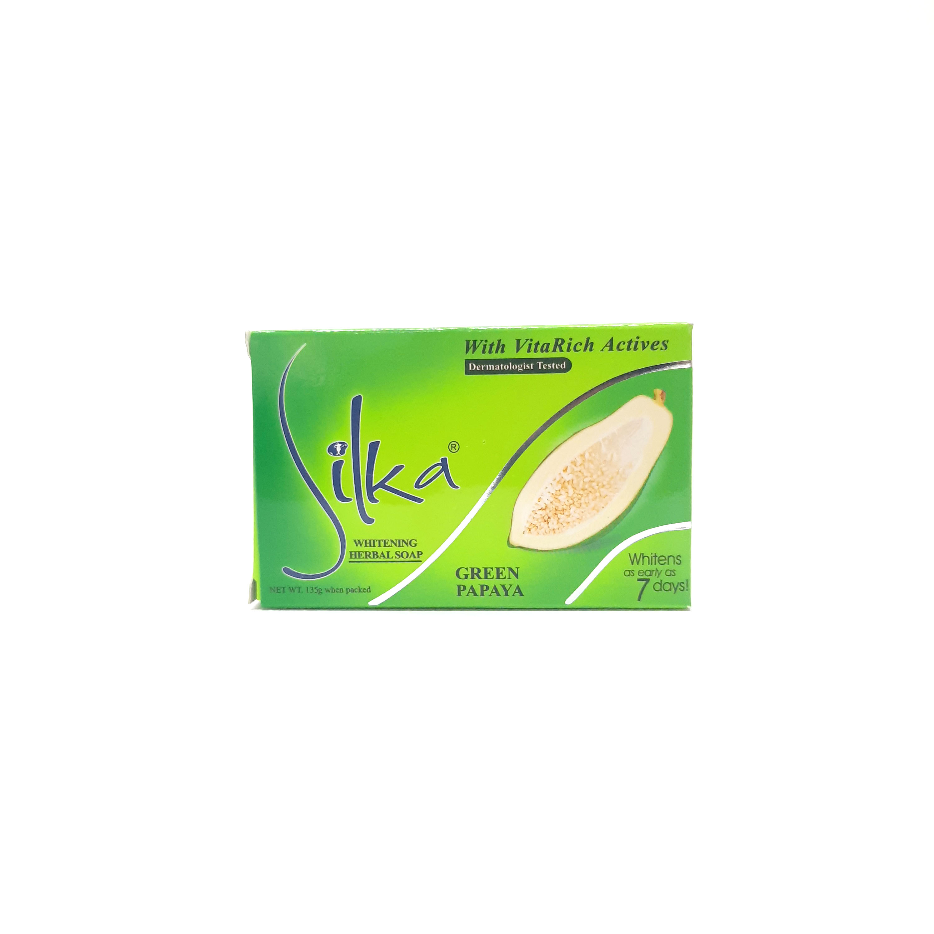 Silka Green Papaya Soap 135g | Lazada PH