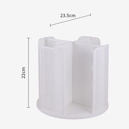 Desktop Rotary Grid Paper Cup Holder Multifunctional Storage Rack ...