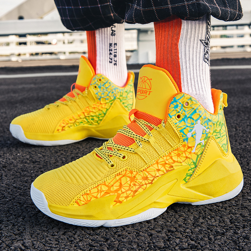 Spike Basketball Shoes Men's Sports Shoes NBA Star Original Basketball ...