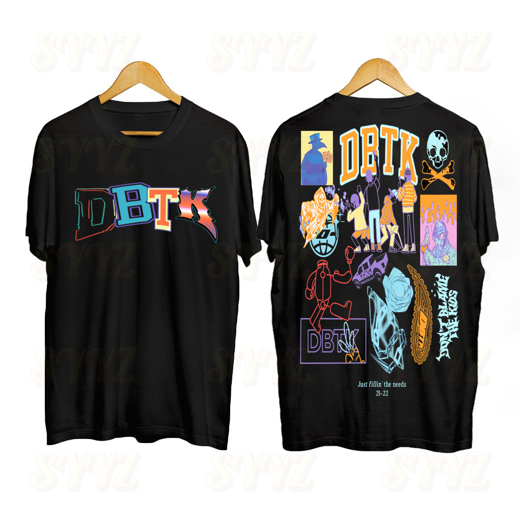 DBTK Oversized Compilation 21-22 Black and White Tee Shirts Clothes ...