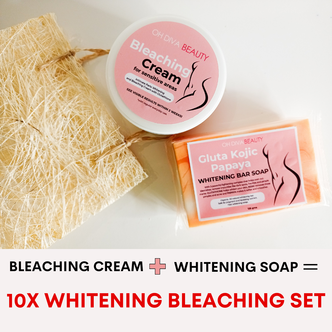 [ PAMPAPUTI SET ] BLEACHING CREAM and BLEACHING SOAP for Buttocks ...