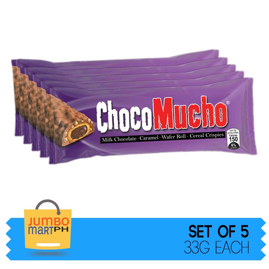 CHOCO MUCHO MILK CHOCOLATE CEREAL CRISPIES 33G / PACK OF 5 | Lazada PH