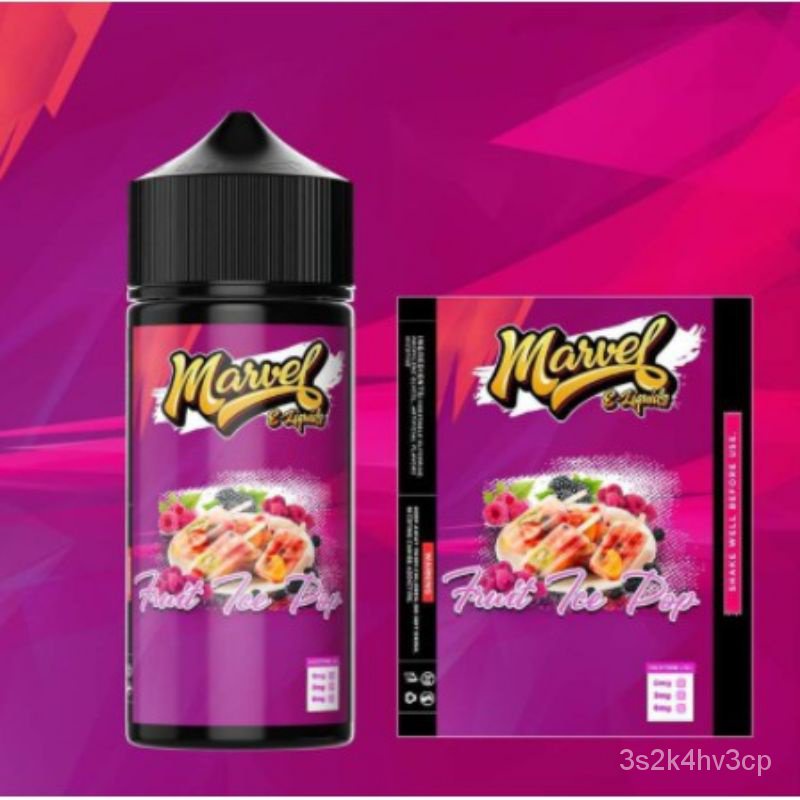 M A R V E L FRUIT ICE POPS Available on 0mg 3mg and 6mg I 100ML I ...