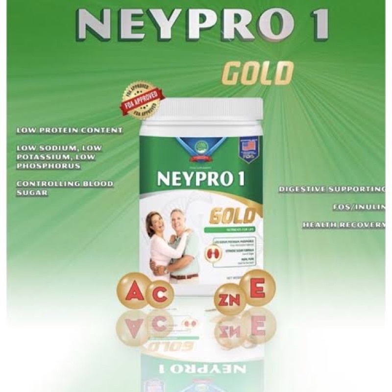 COD NEYPRO 1 GOLD MILK 400g - TO TREAT CHRONIC KIDNEY DISEASE PREVENT ...