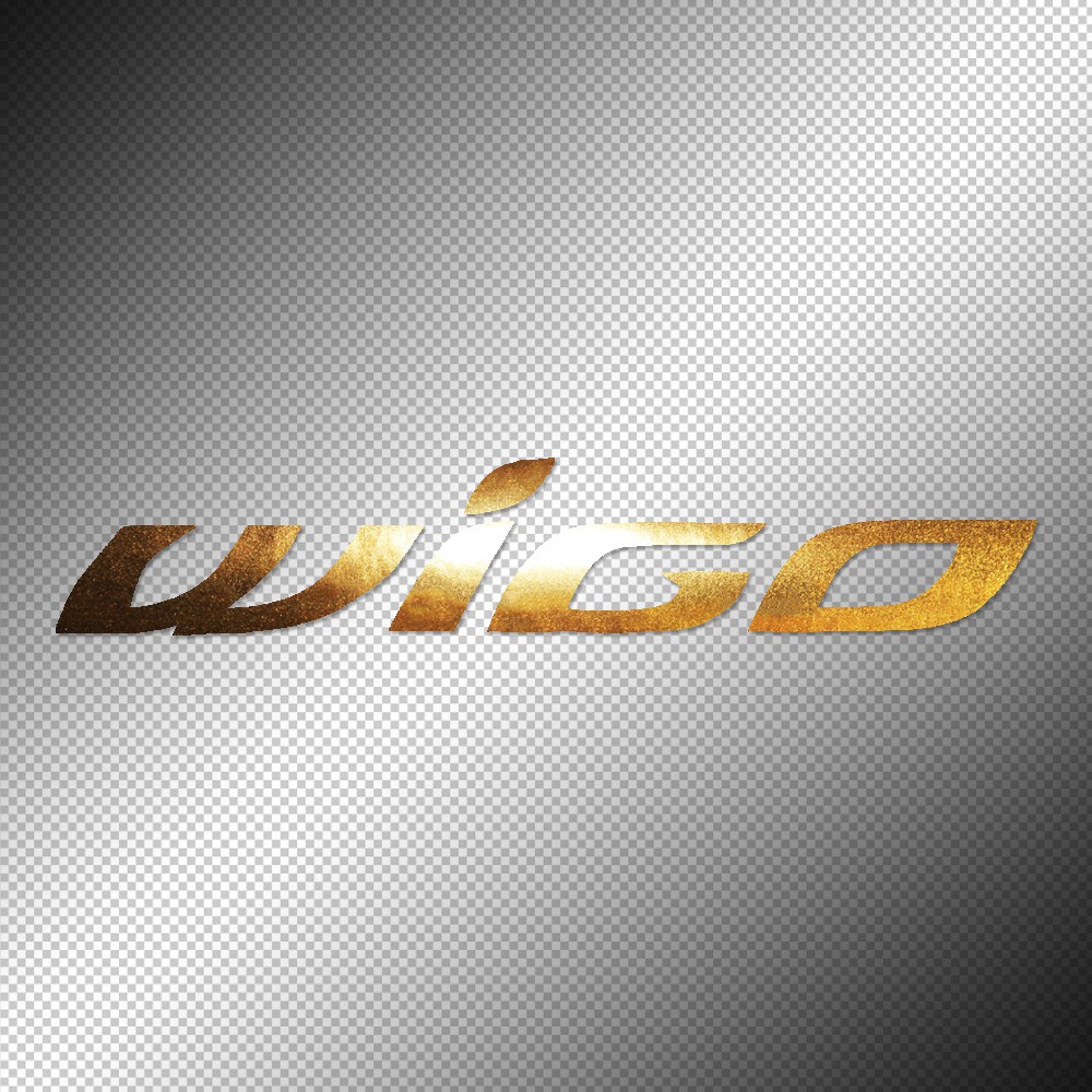 Sticker | 1X Toyota Wigo | die-cut all weather decal | 6 inches | Lazada PH