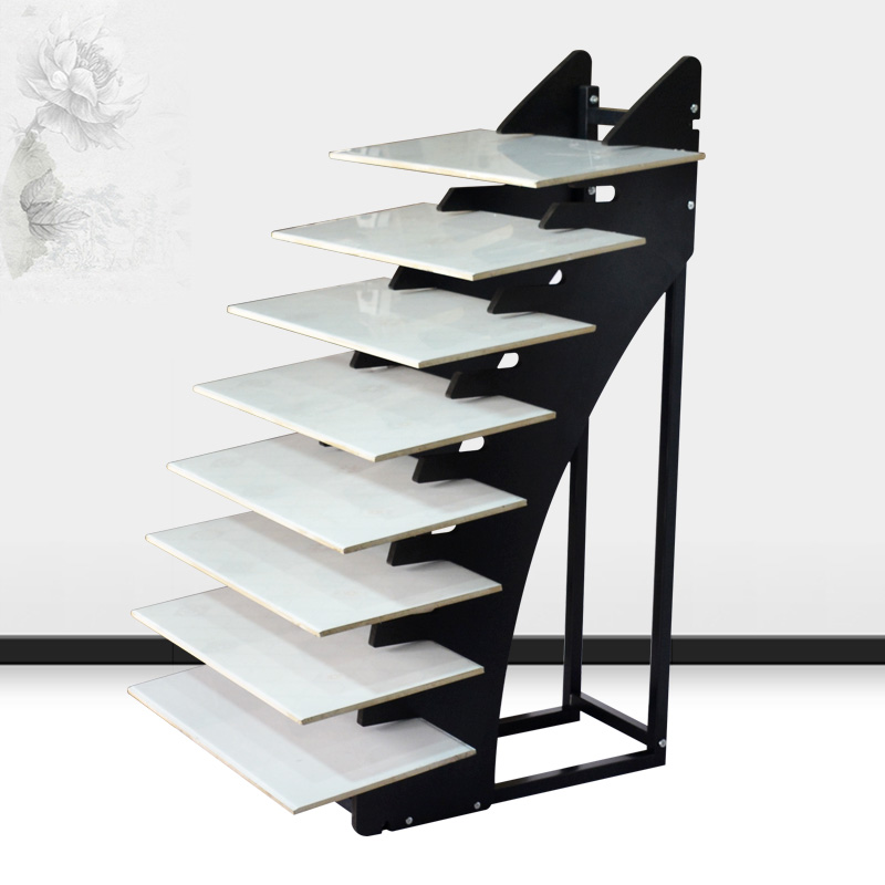 Ceramic tile display stand 300 600 sample display stand wooden floor ...