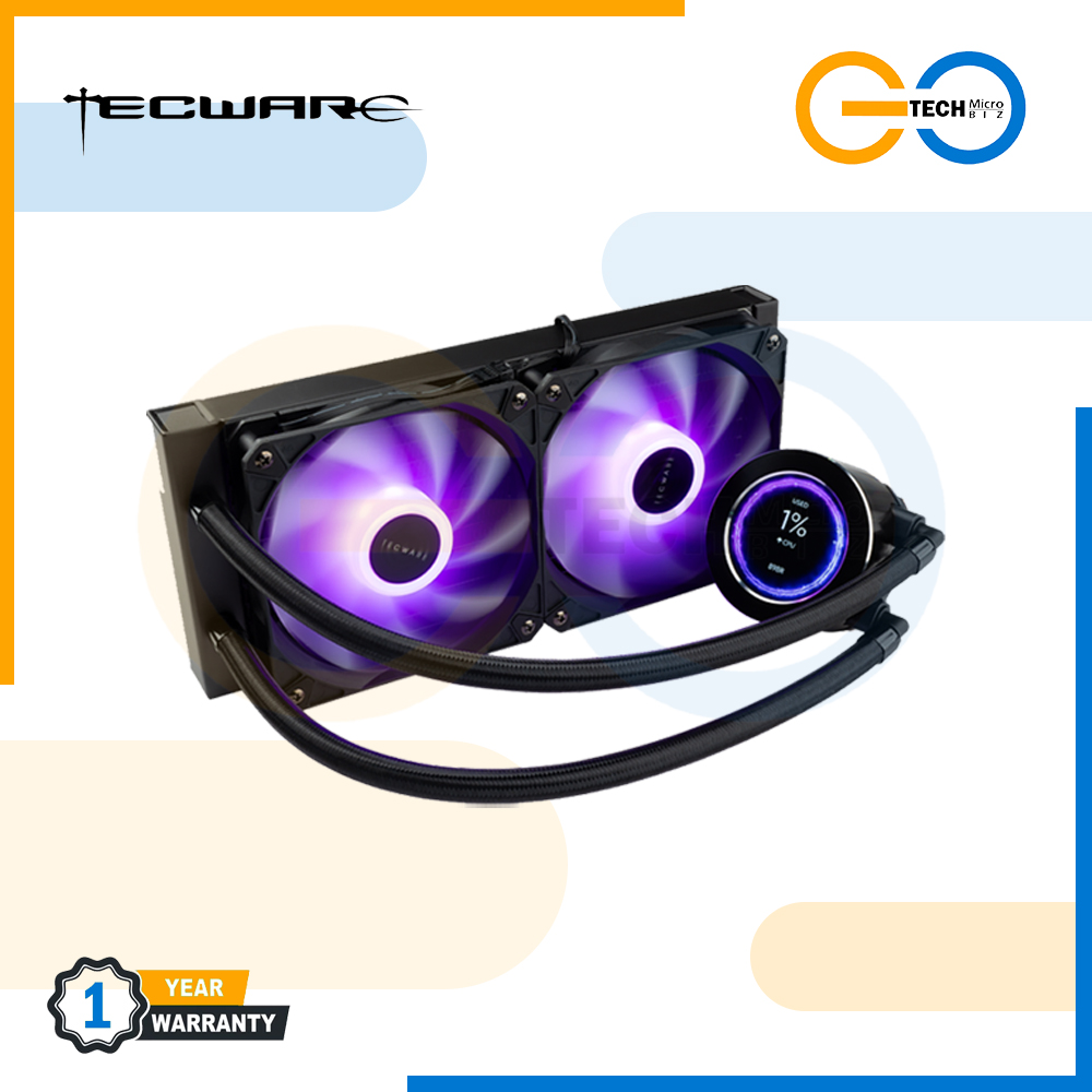 Tecware Eclipse ARGB LCD Liquid Cooler AIO CPU Cooler | Lazada PH