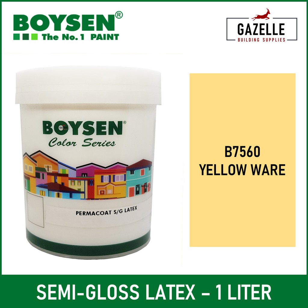 Boysen Permacoat Latex Paint for Cement Concrete - 1 Liter | Lazada PH