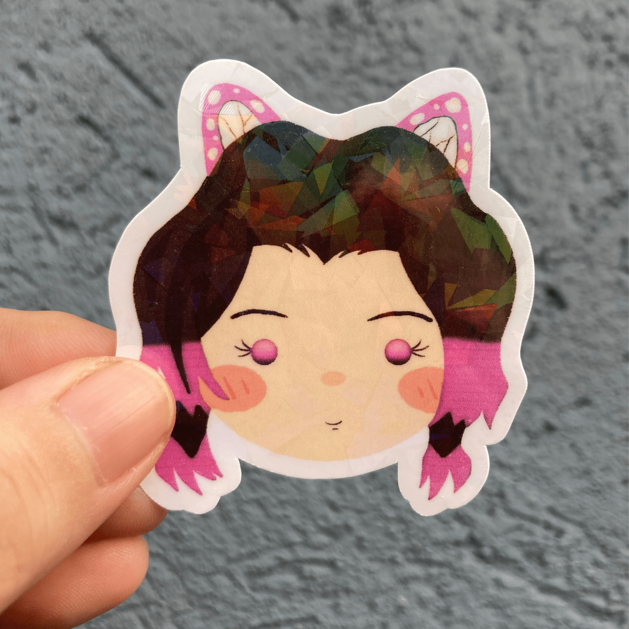 Shinobu Kocho Sticker - Kimetsu No Yaiba / Demon Slayer | Chibi Art ...