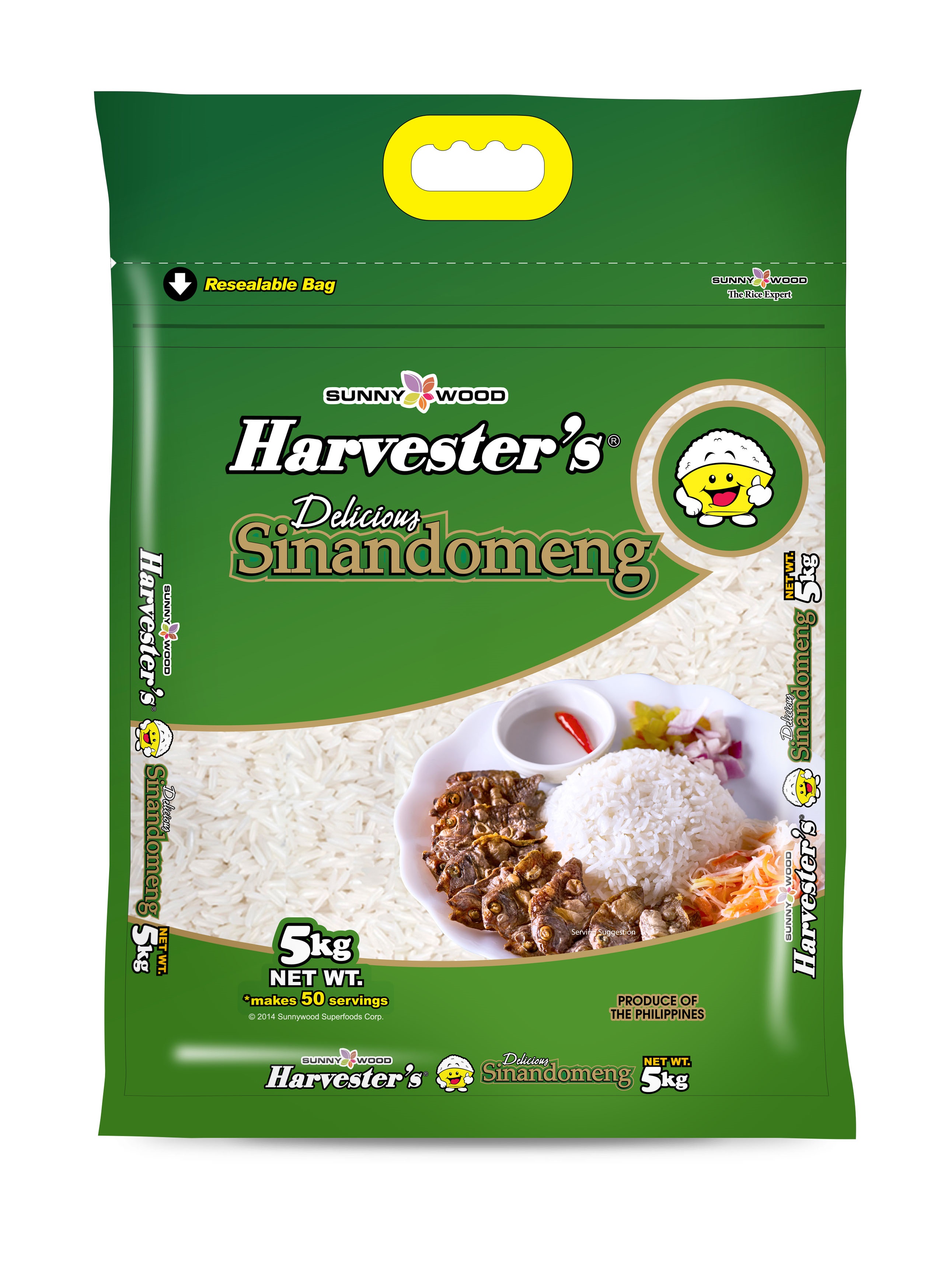 Harvester's Sinandomeng Rice 5kg | Lazada PH
