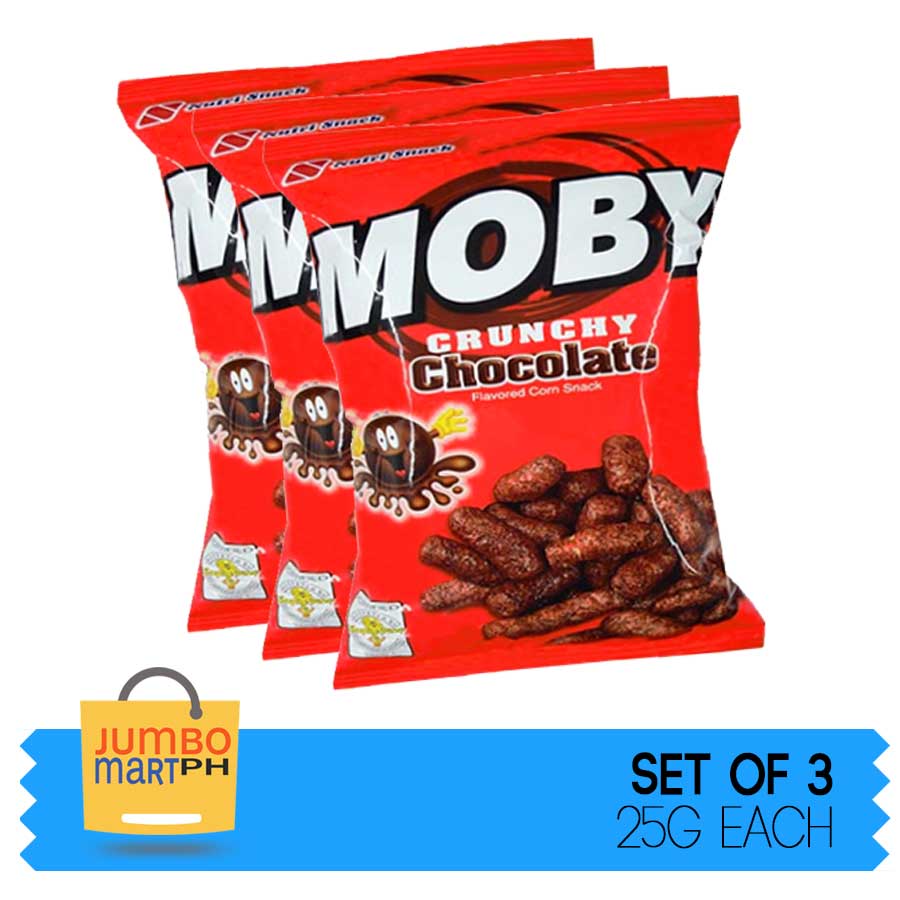 MOBY CRUNCHY CHOCOLATE 25G / SET OF 3 | Lazada PH