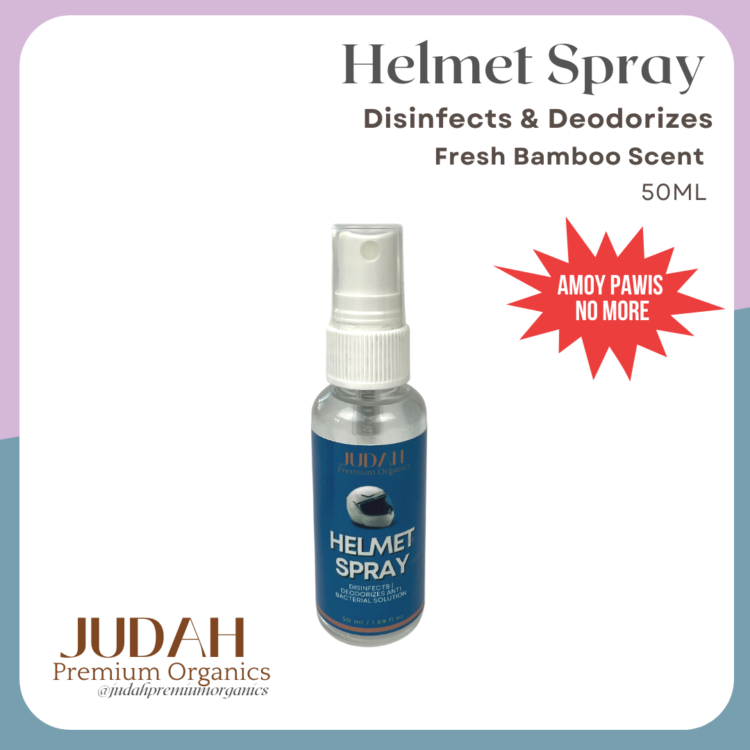 Helmet Spray Deodorizer (50ml/100ml) | Amoy Pawis No More | Fresh ...