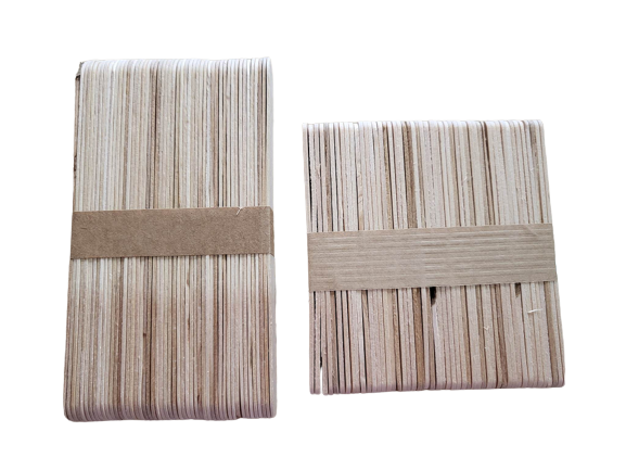 Popsicle Sticks POPSICLES STICK Assorted Colors or PLAIN 50Pieces (Mini ...