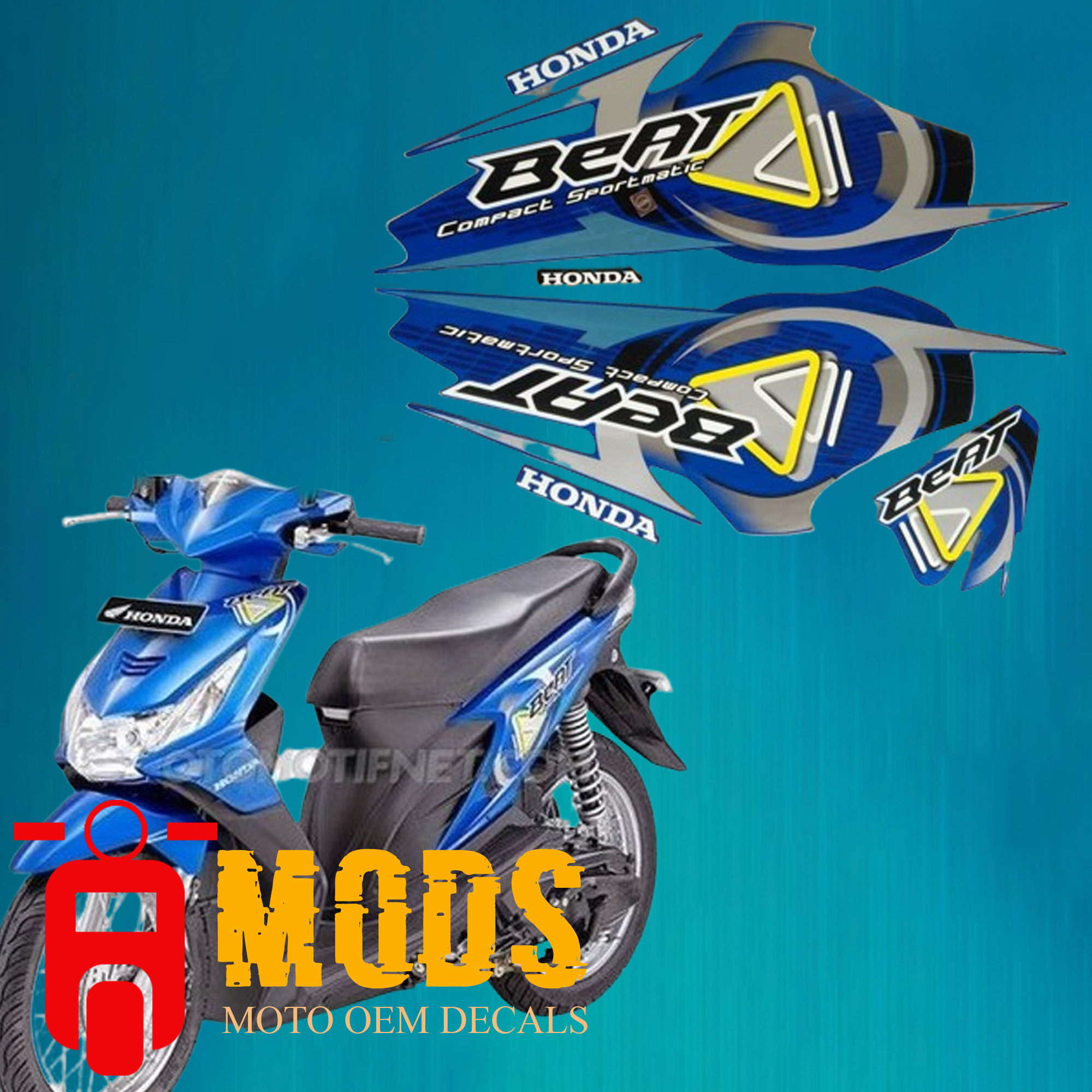 HONDA BEAT CARB 2010 Stock Decal/Sticker | Lazada PH
