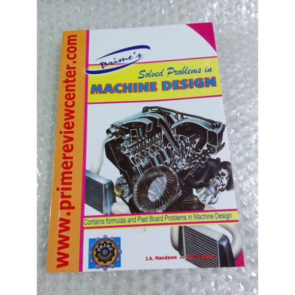 Prime's Solved Problem in MACHINE DESIGN By: Capote | Lazada PH