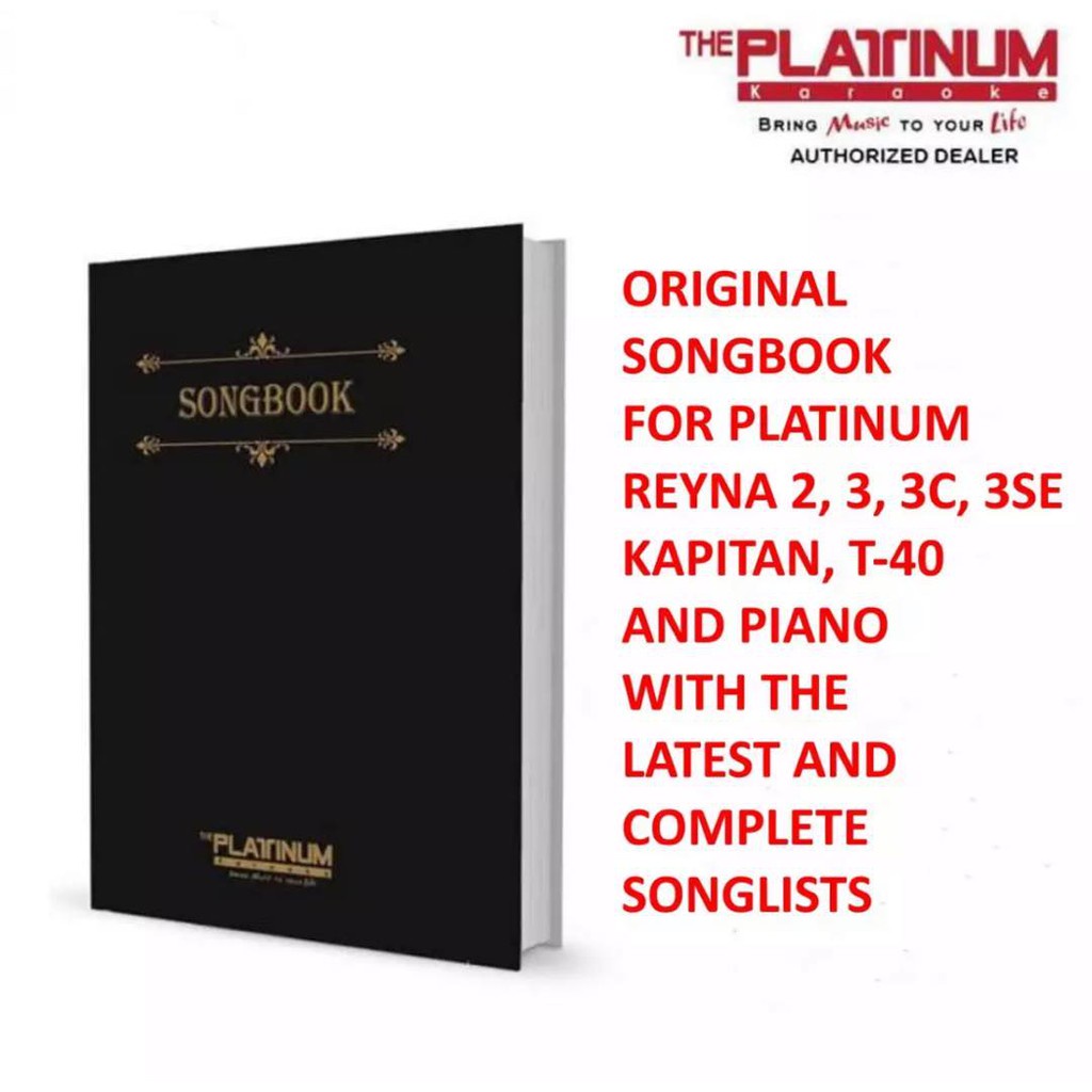 Digital Songbook Platinum Songbook Number at Shanita Parker blog